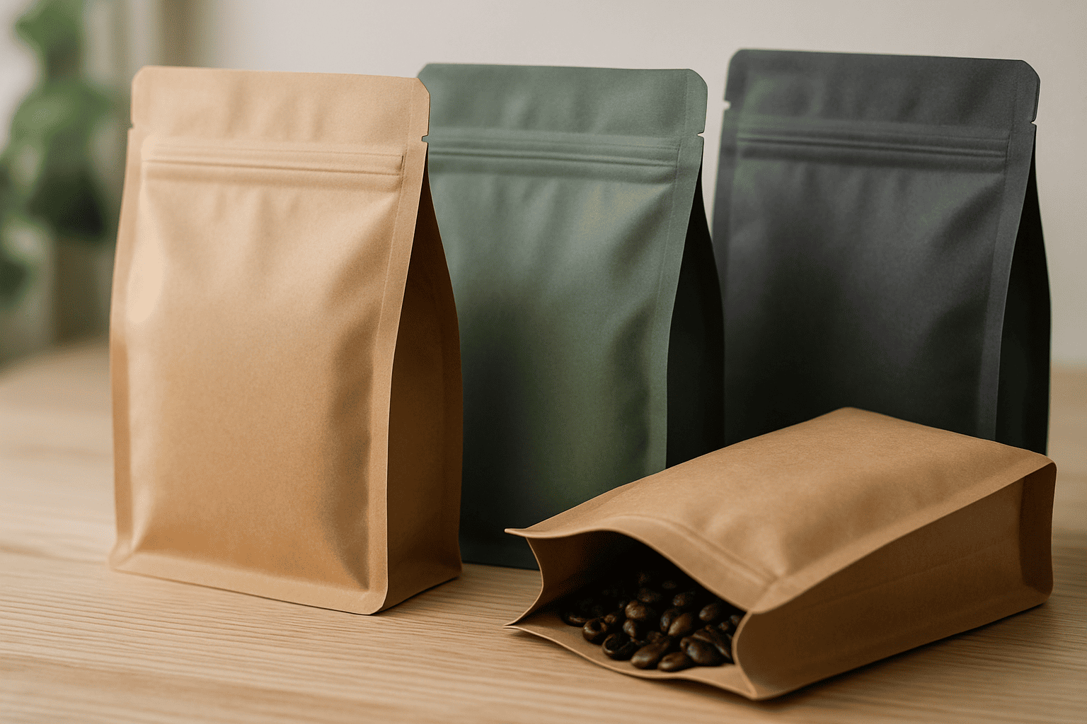 How Eco-Friendly Are Custom Matte Laminate Coffee Bags - PackagingBest
