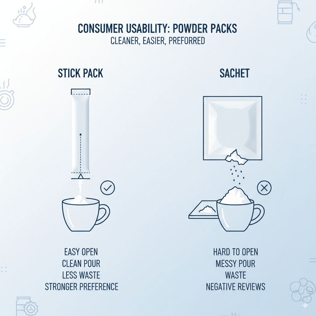 Sachet vs Stick Pack Packaging: Cost, Materials & Efficiency ...